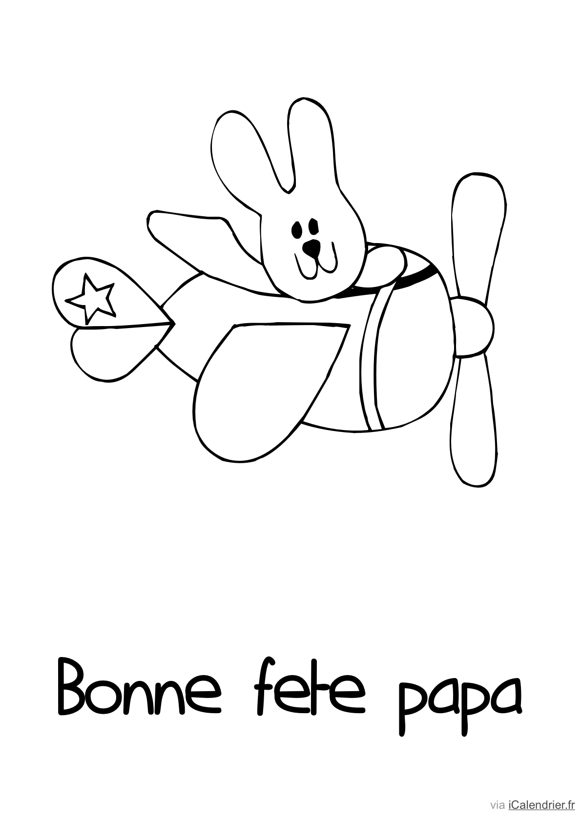 coloriages fete des peres